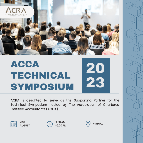 Enroll in the ACCA Technical Symposium 2023 (September 21, 2023 ...